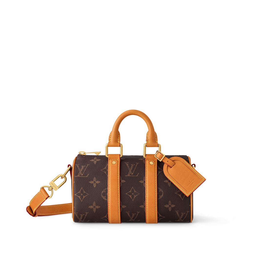 Keepall Bandoulière 25 Monogram Eclipse - Bags | LOUIS VUITTON
